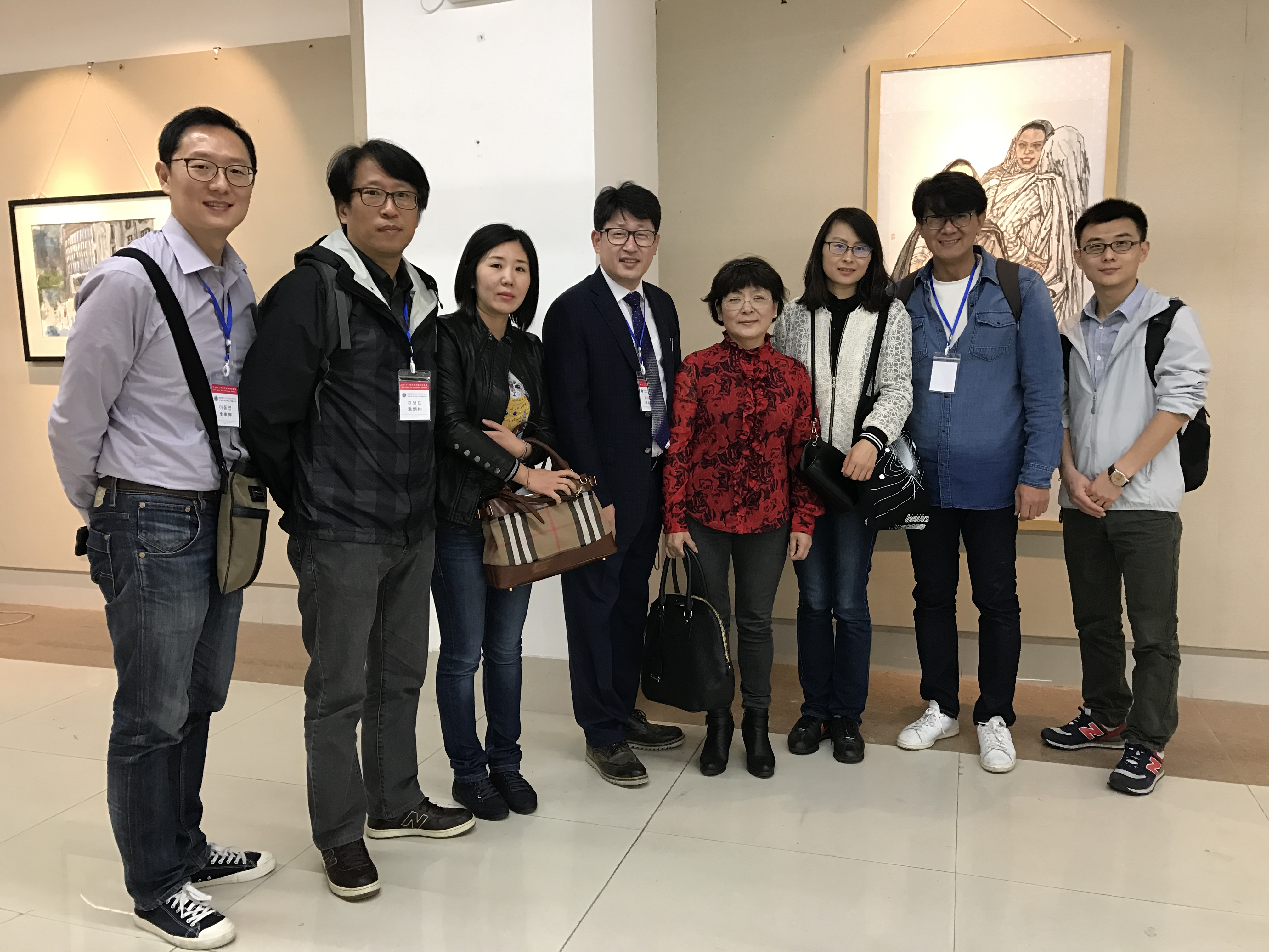 中韩教师赴福州大学厦门工艺美术学院进行交流学习